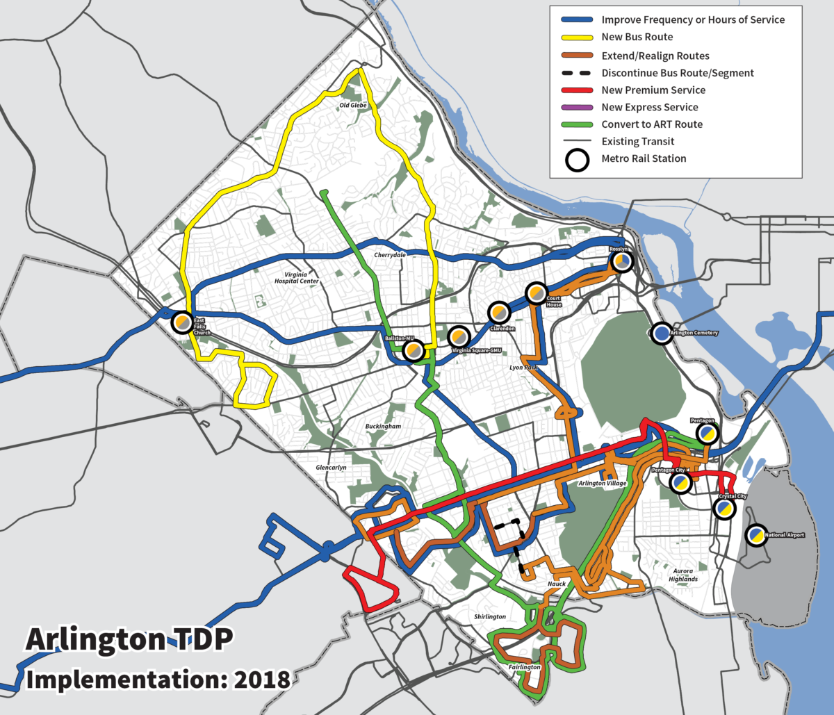 Arlington County Transit Development Plan • Foursquare ITP