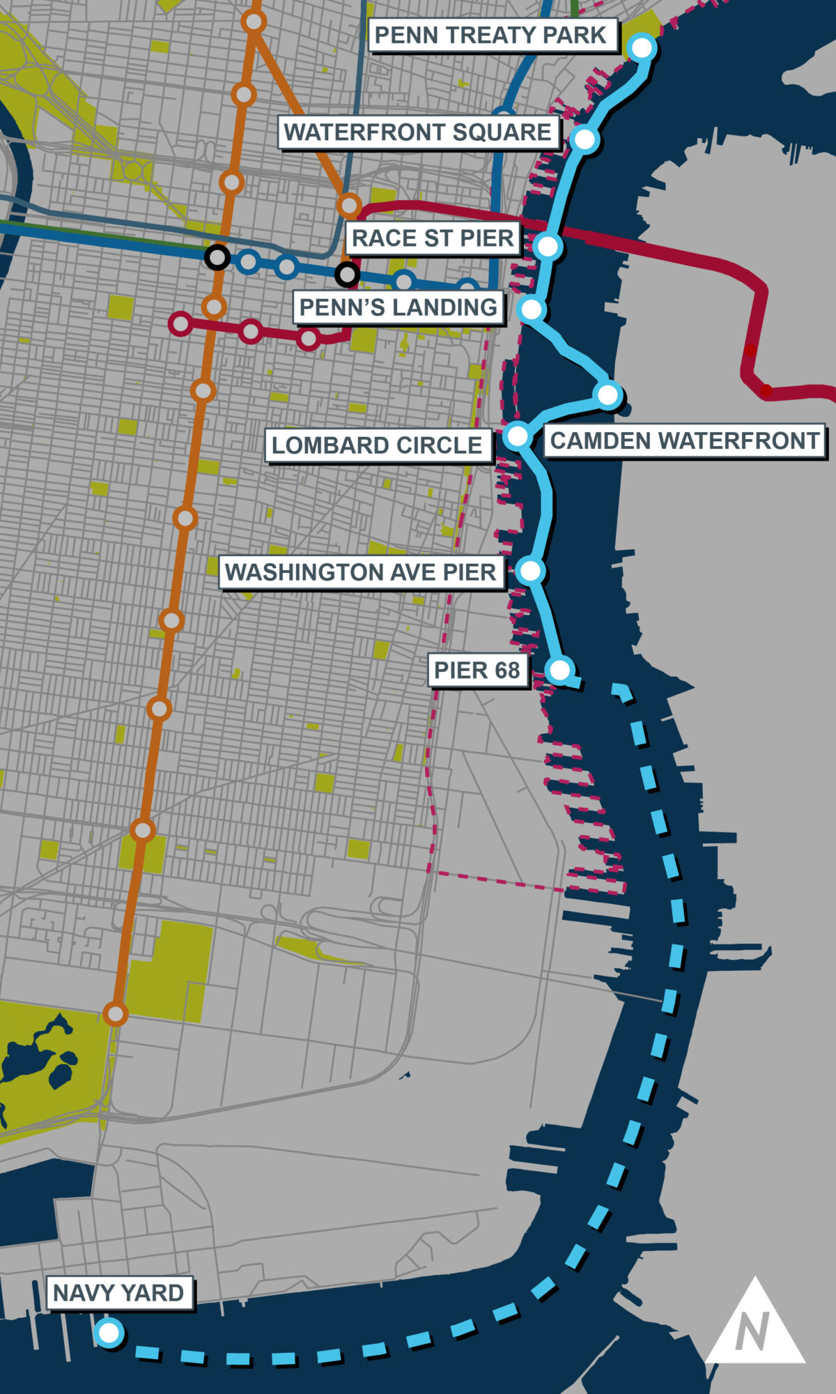 Philadelphia Waterfront Transit Study • Foursquare ITP