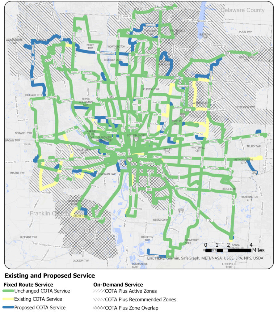 COTA Short Range Transportation Plan • Foursquare ITP