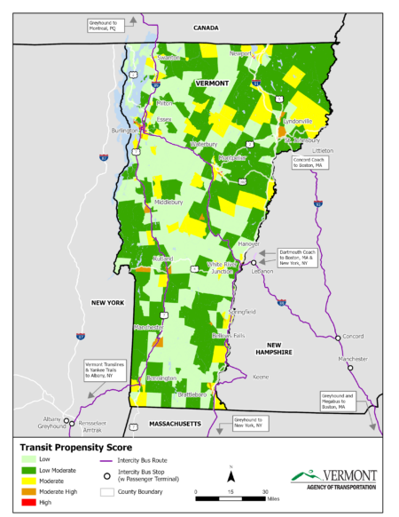 VTrans Intercity Study and Needs Assessment • Foursquare ITP